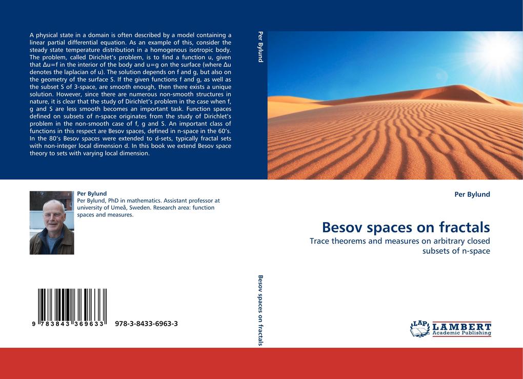 Buch (kartoniert): "Besov spaces on fractals"