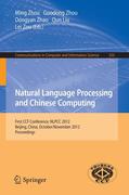 Taschenbuch: "Natural Language Processing and Chinese Computing"
