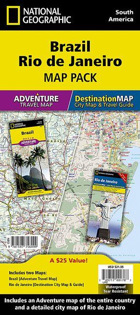 Brazil, Rio de Janeiro [Map Pack Bundle] kaufen
