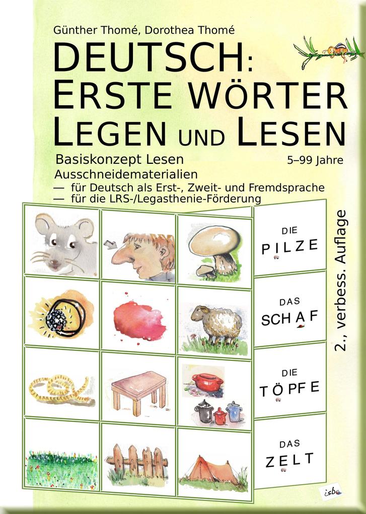 Buch (kartoniert): "DEUTSCH: ERSTE WÖRTER LEGEN UND LESEN"