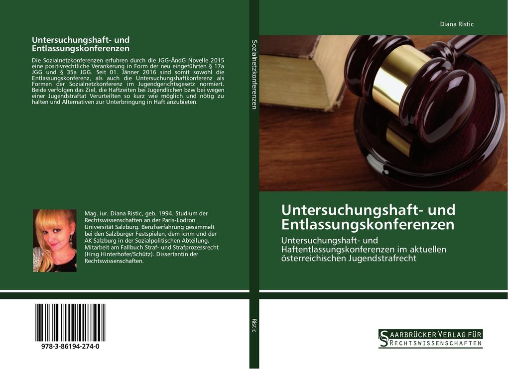 Diana Ristic: Untersuchungshaft- und Entlassungskonferenzen bei ...