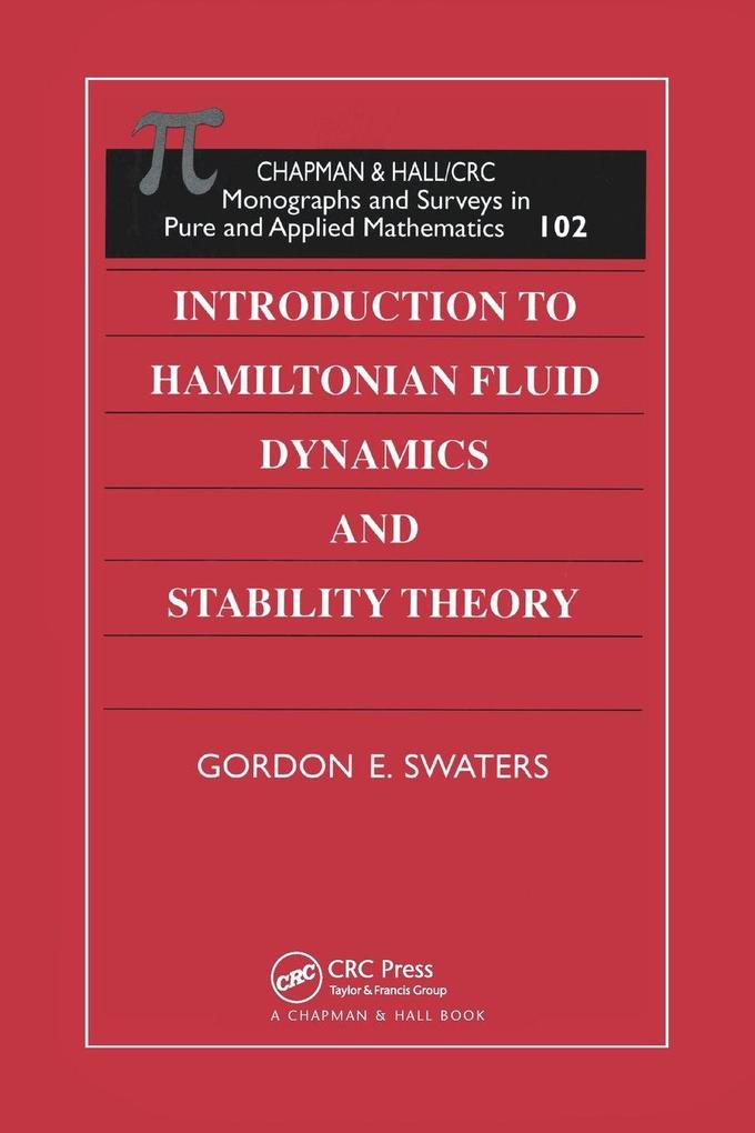 Buch (kartoniert): "Introduction to Hamiltonian Fluid Dynamics and ...
