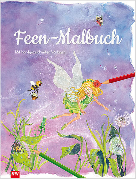 Buch (kartoniert): "Feen - Malbuch"