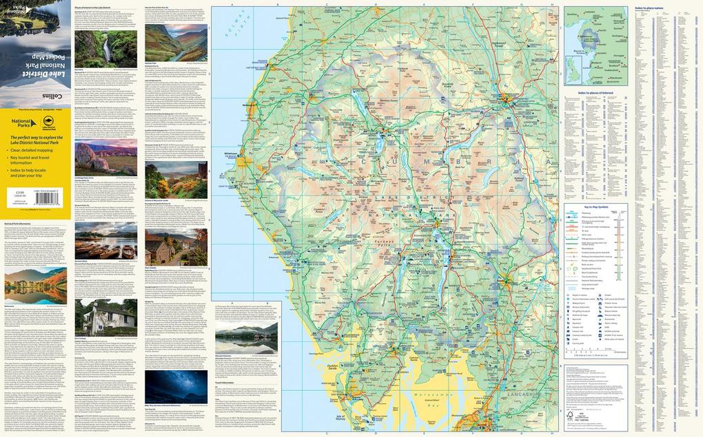 Lake District National Park Pocket Map kaufen