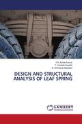 Buch (kartoniert): "DESIGN AND STRUCTURAL ANALYSIS OF LEAF SPRING"