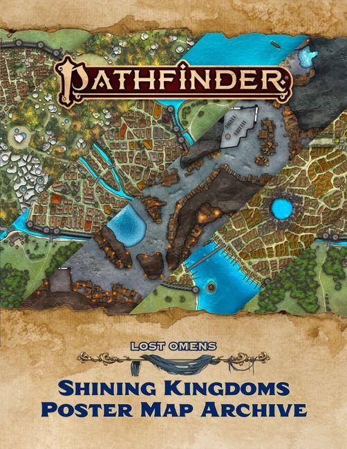 Pathfinder Lost Omens Shining Kingdoms Poster Map Archive kaufen