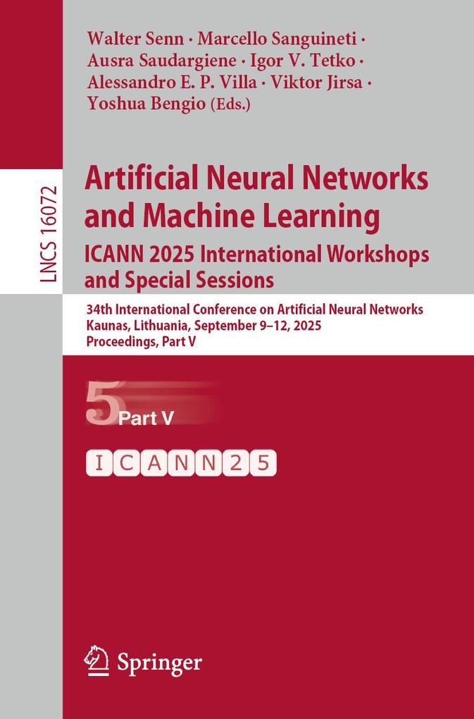 Artificial Neural Networks and Machine Learning. ICANN 2025 ...