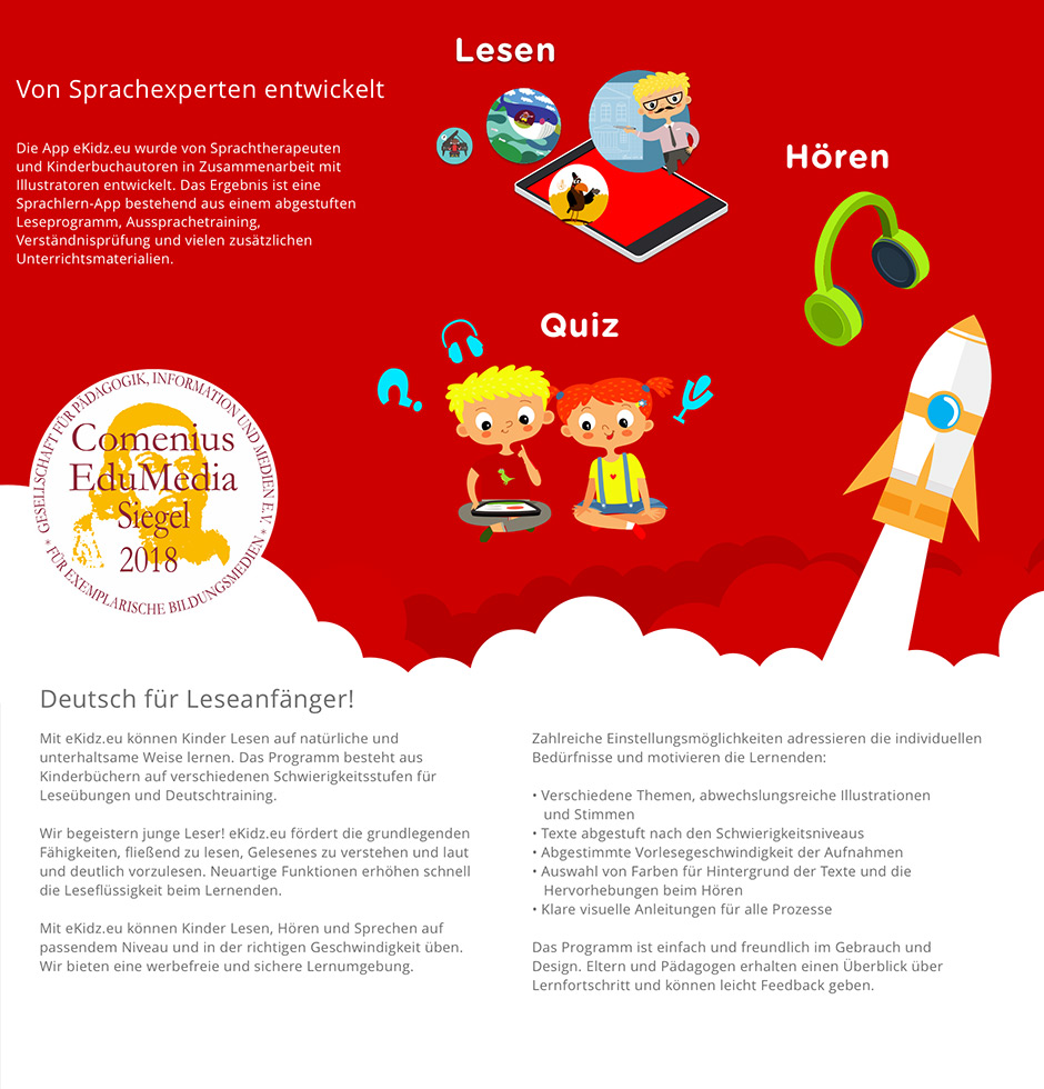 Entdecken Sie hier die Leselern-App eKidz.eu! - Hugendubel